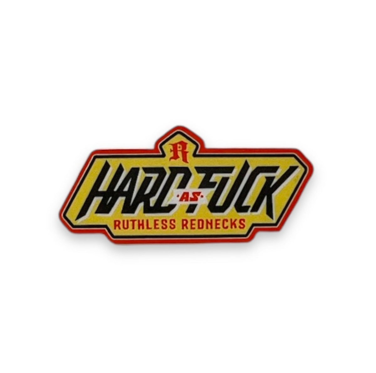 HAF Badge Sticker | Ruthless Rednecks