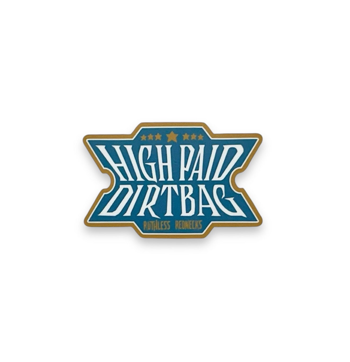 Dirtbag Razor Sticker | Ruthless Rednecks