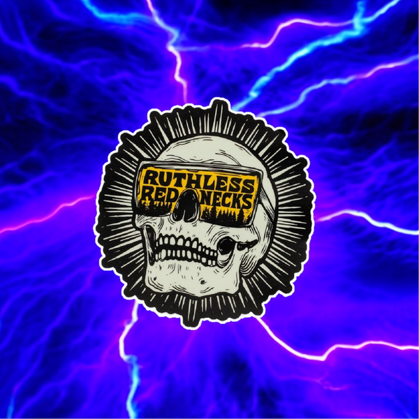 Deal With It Sticker - Ruthless Rednecks