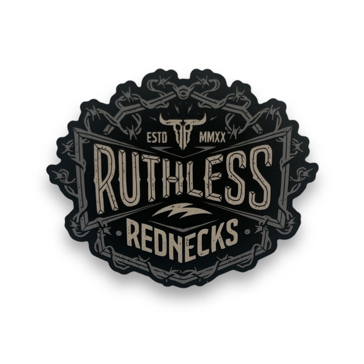 Wired Sticker – Ruthless Rednecks