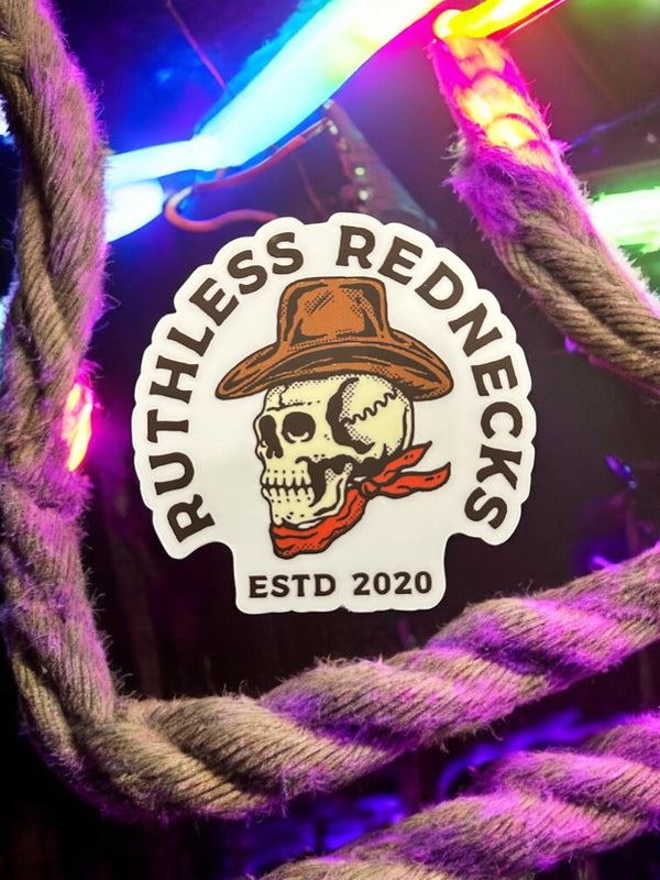 Buckaroo Sticker - Ruthless Rednecks