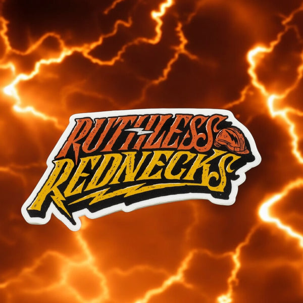 Shock Value Sticker XL - Ruthless Rednecks