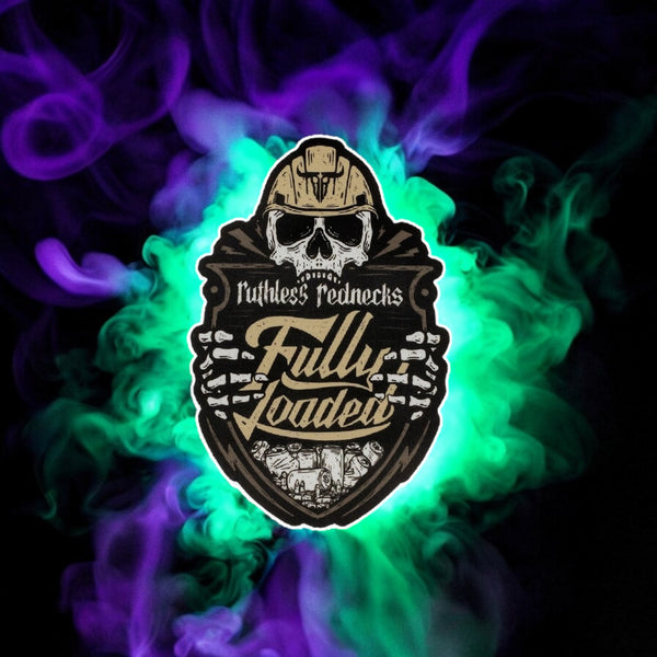 Fully Loaded Sticker - Ruthless Rednecks