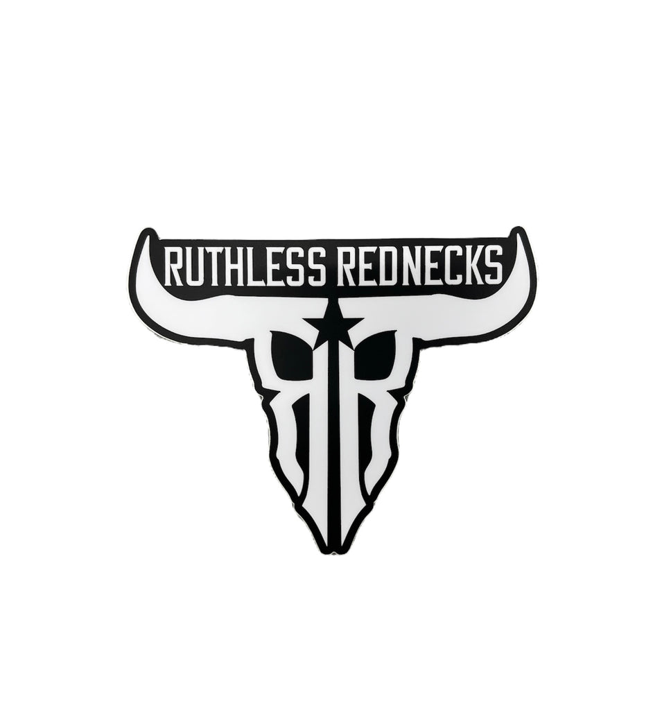 Raw Talent Sticker LARGE | Ruthless Rednecks