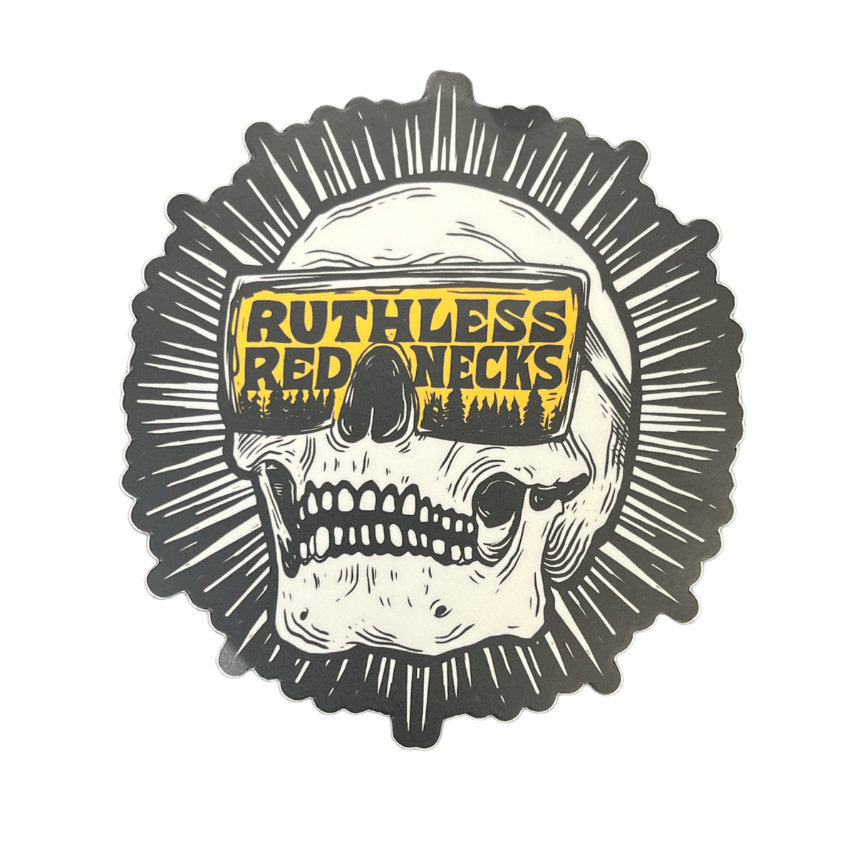 Deal With It Sticker | Ruthless Rednecks