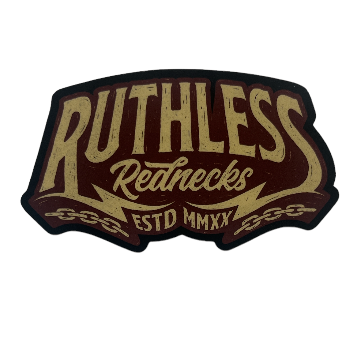 Heavy Metal Sticker | Ruthless Rednecks