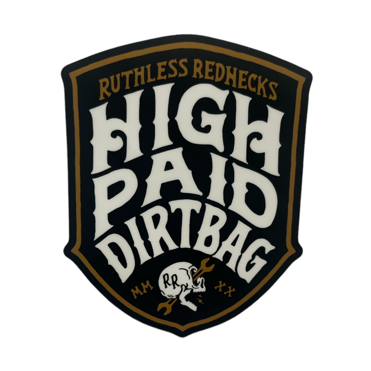 HPDB Shield Sticker | Ruthless Rednecks